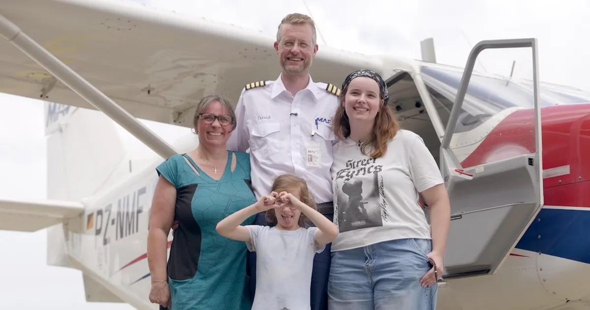 David en Mieke wonen en werken voor de MAF in Suriname - EO